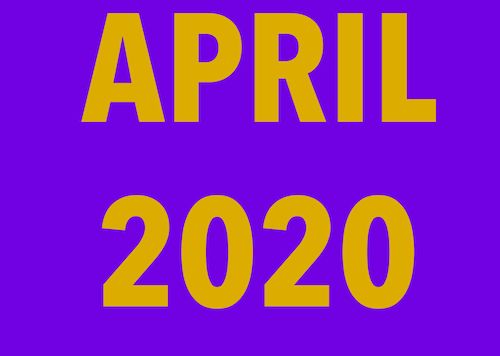 April 2020 summary | Rock For Disability